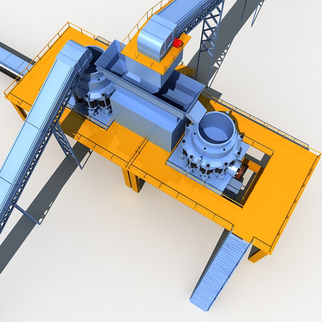 3D model mining machinery - TurboSquid 1445192