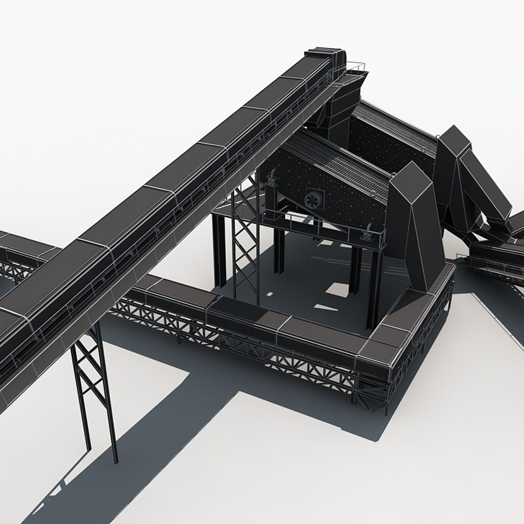 3D model mining machinery - TurboSquid 1445192