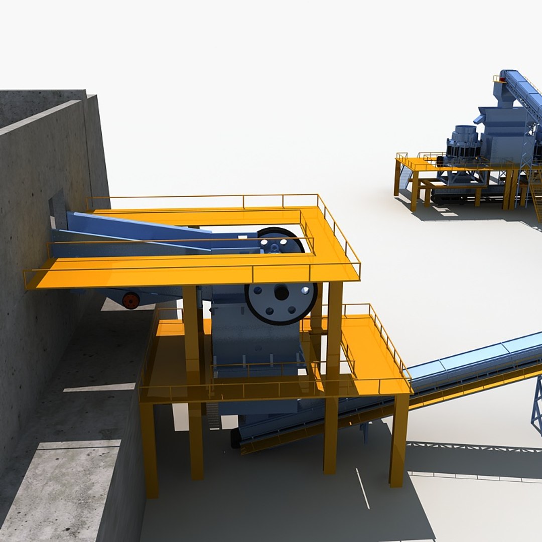 3D Model Mining Machinery - TurboSquid 1445192