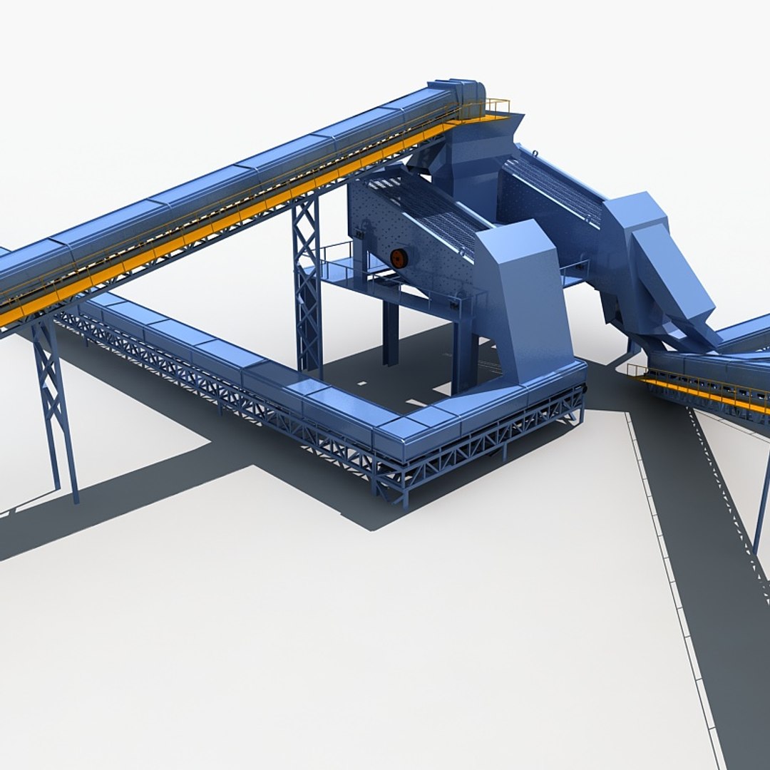 3D Model Mining Machinery - TurboSquid 1445192