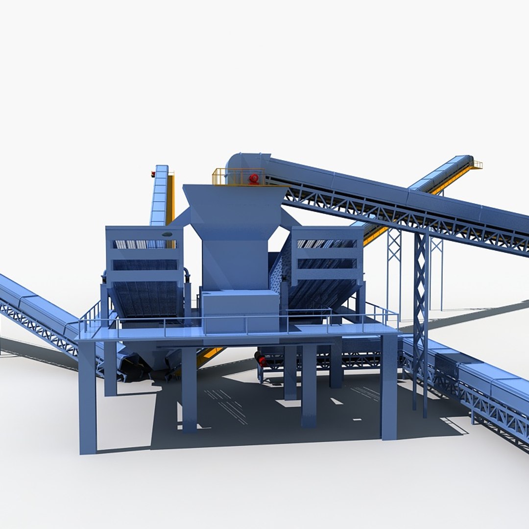 3D Model Mining Machinery - TurboSquid 1445192