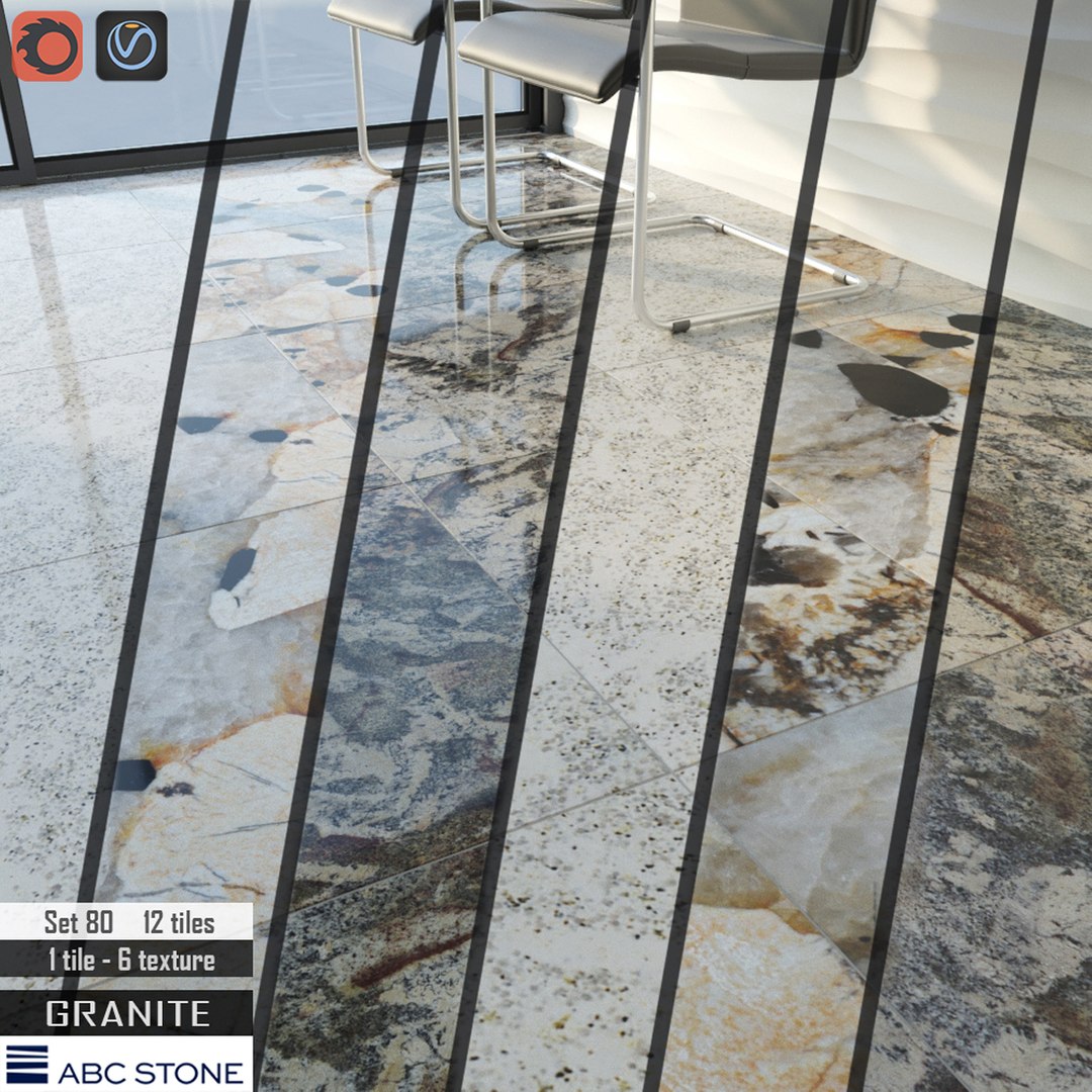 Tile Abc Stone Set Model - TurboSquid 1175808