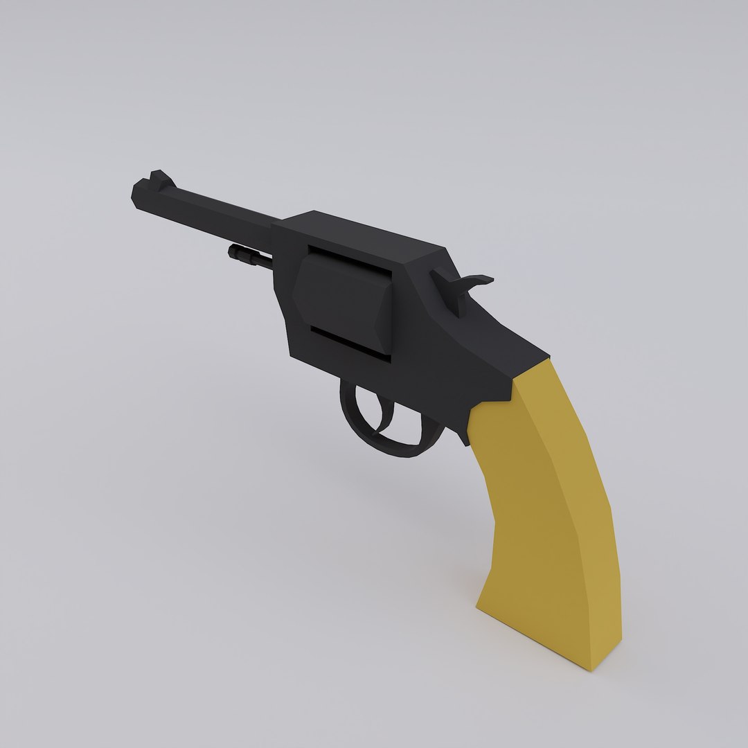 3D Colt Police Positive Revolver - TurboSquid 1992373