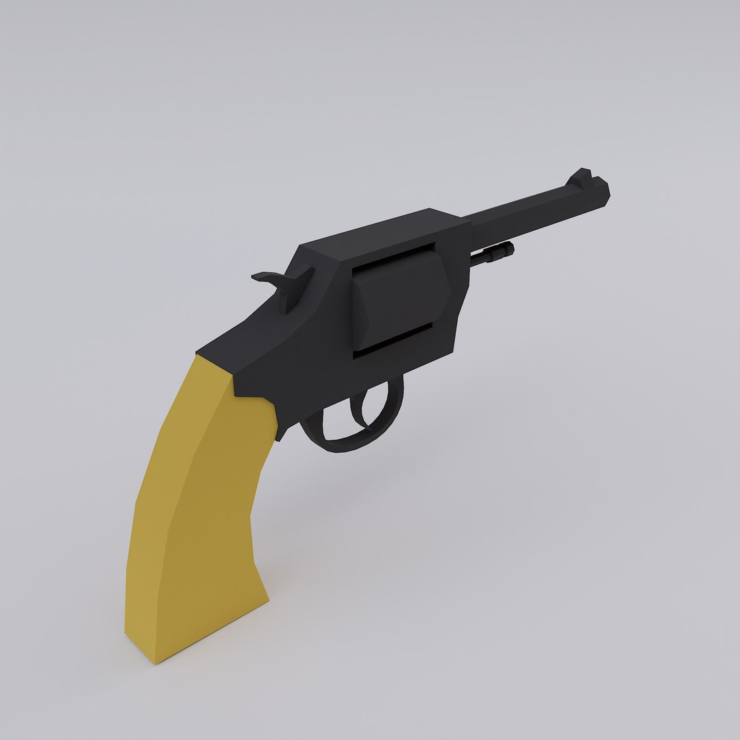 3D Colt Police Positive Revolver - TurboSquid 1992373