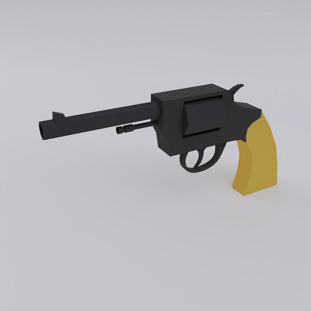 3D Colt Police Positive Revolver - TurboSquid 1992373