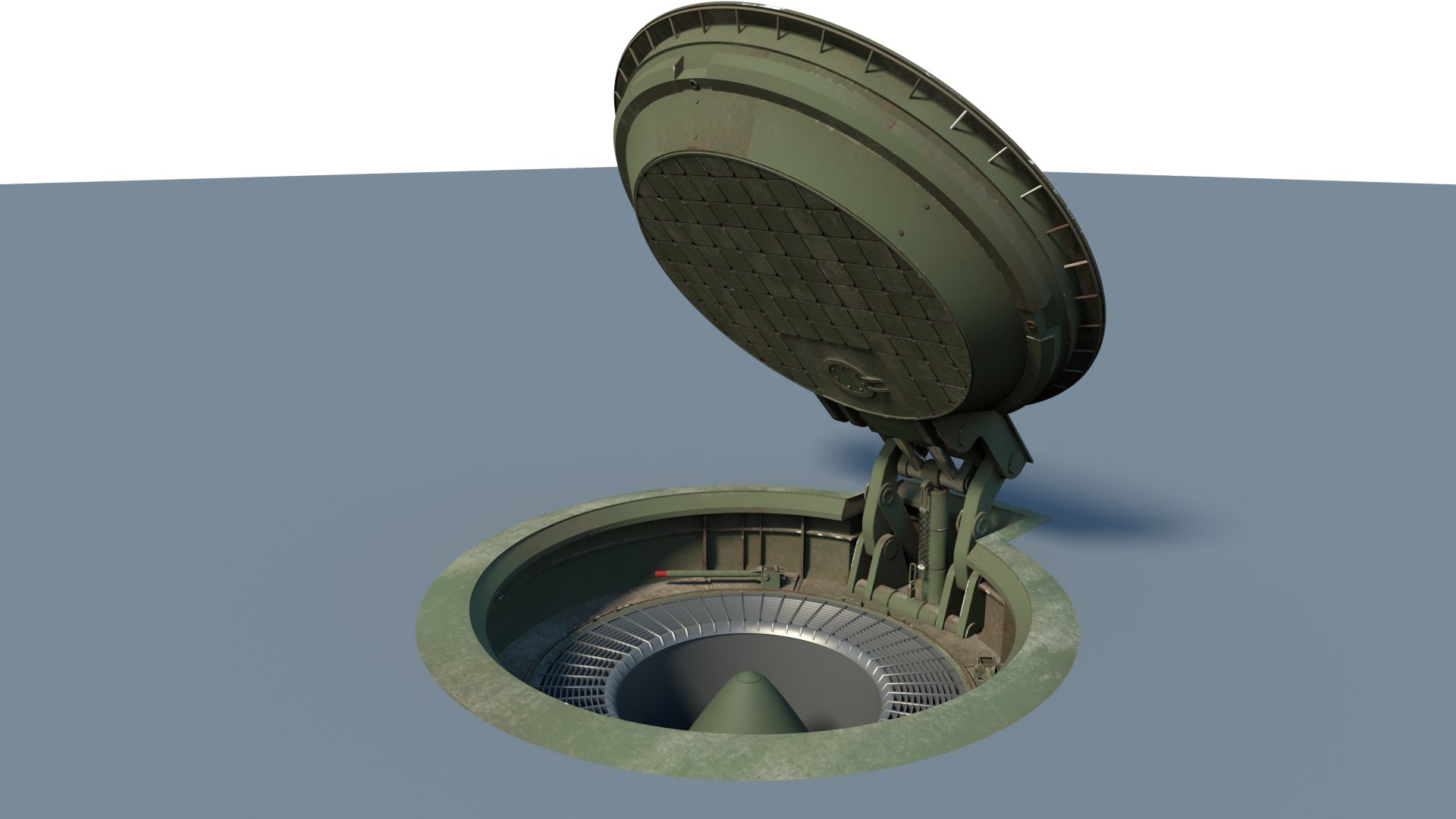 Missile Silo Ss-18 3D Model - TurboSquid 1818628