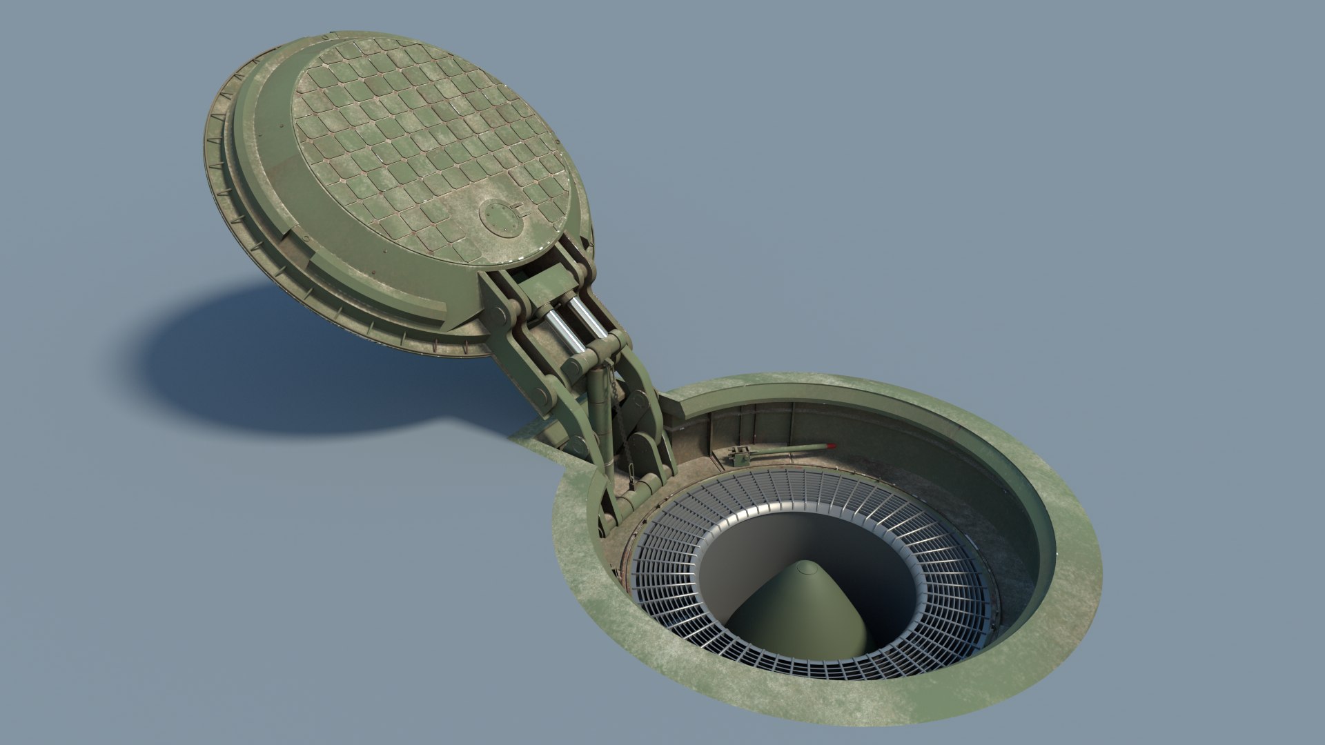 Missile Silo Ss-18 3D Model - TurboSquid 1818628