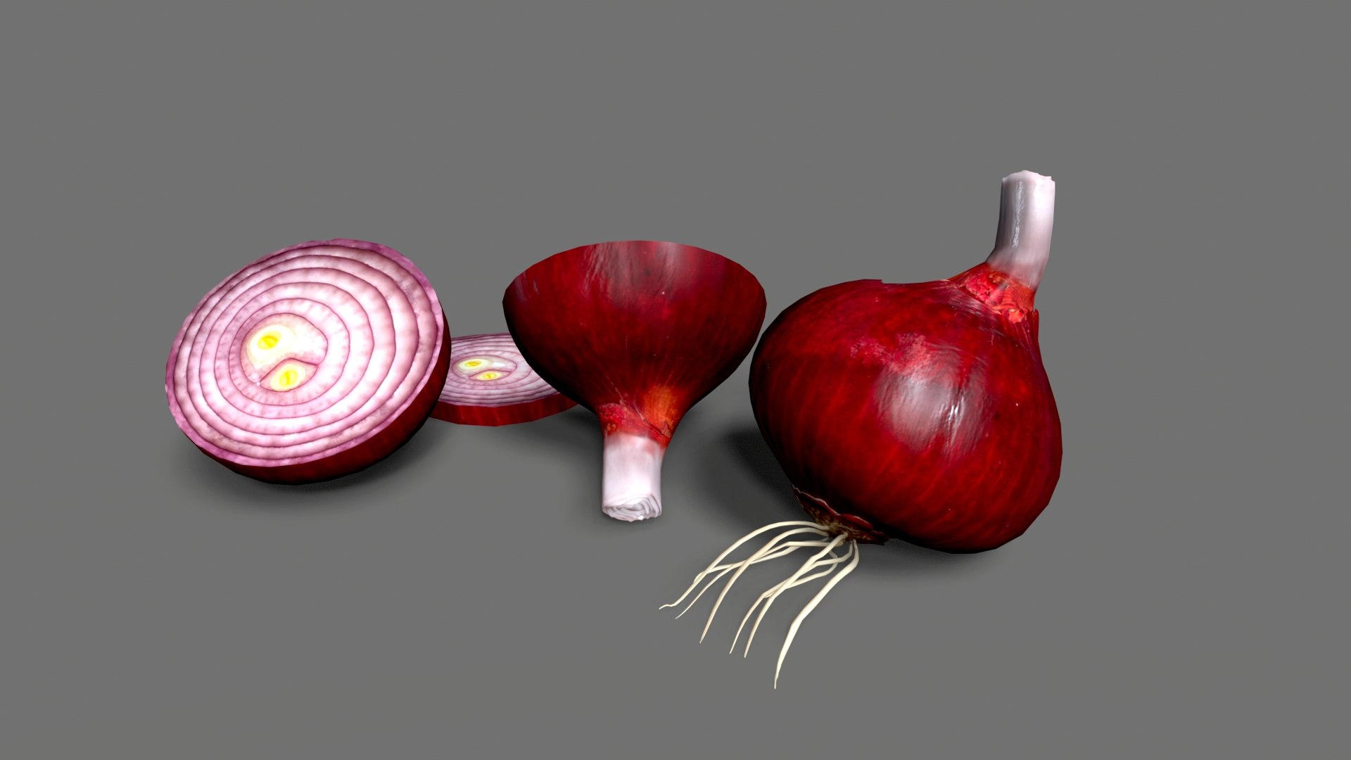 3D Onion - TurboSquid 2354772