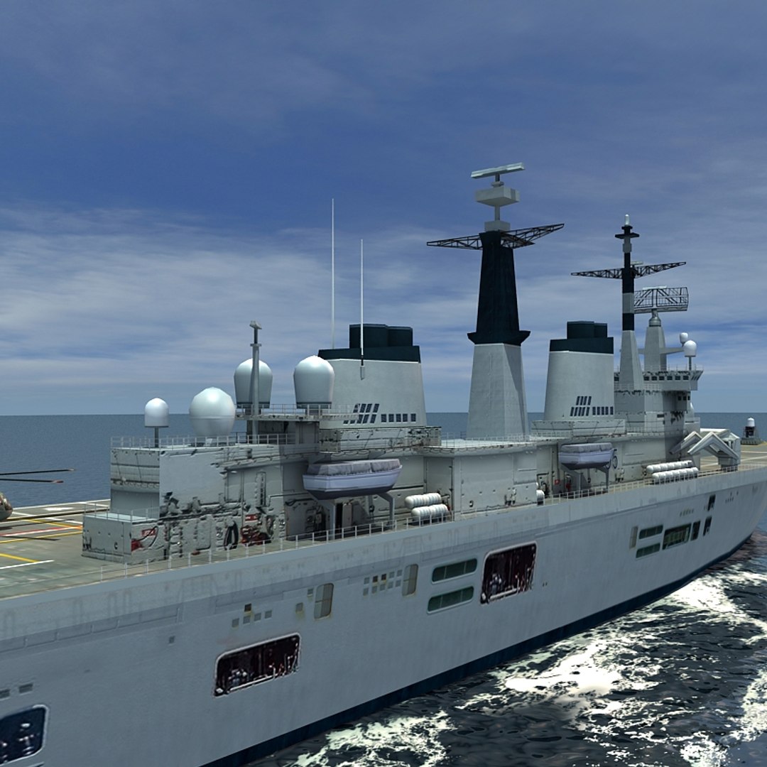 3d Hms Invincible R05 Carrier