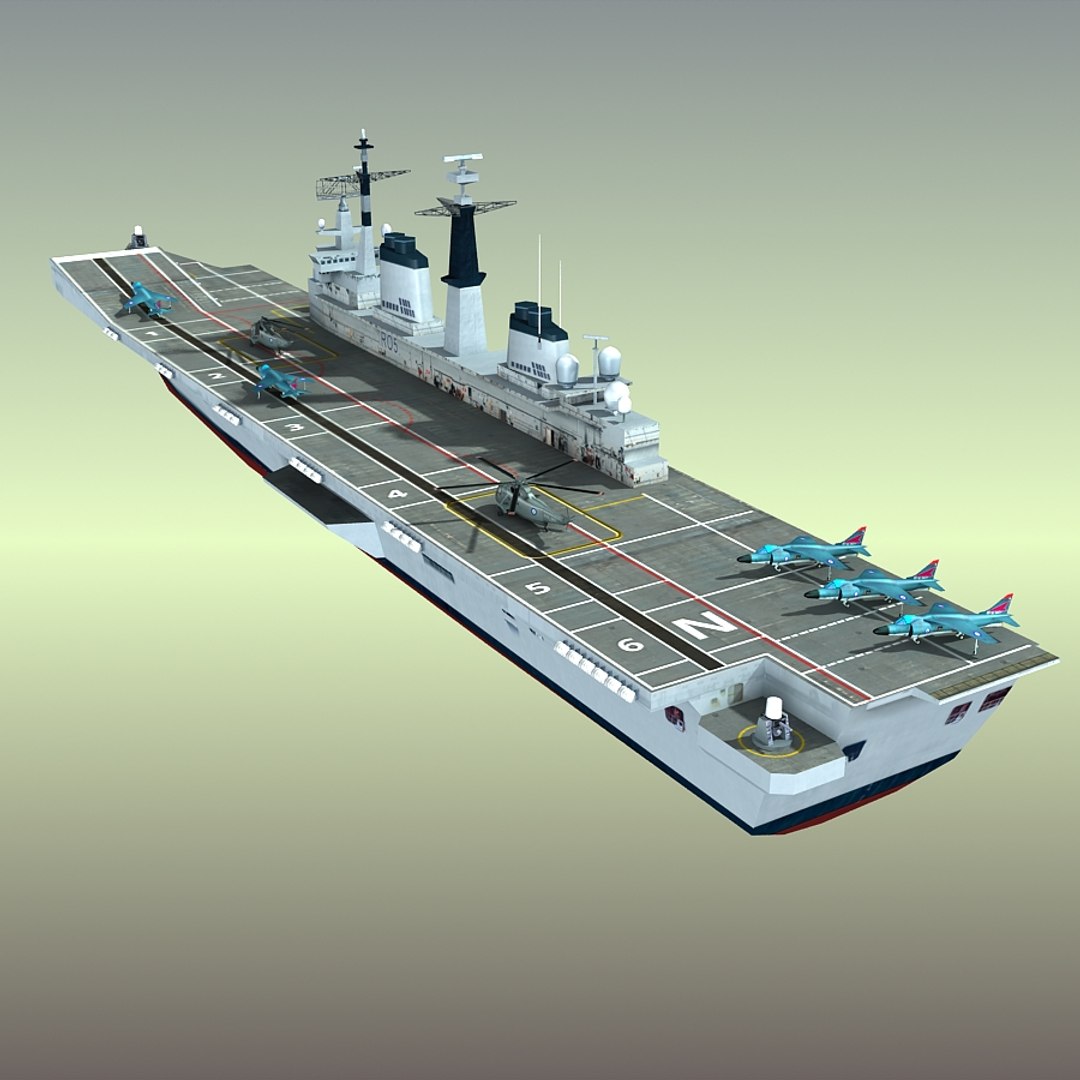 3d hms invincible r05 carrier