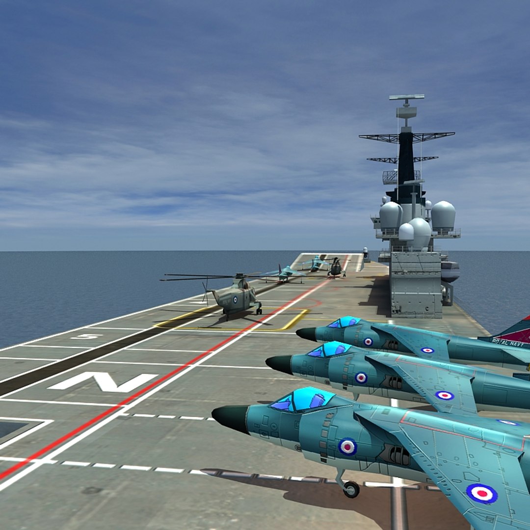 3d Hms Invincible R05 Carrier
