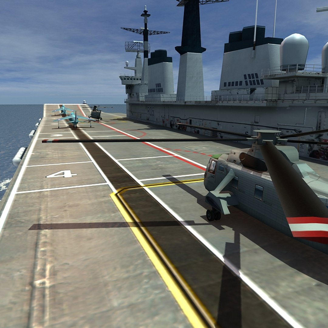 3d Hms Invincible R05 Carrier