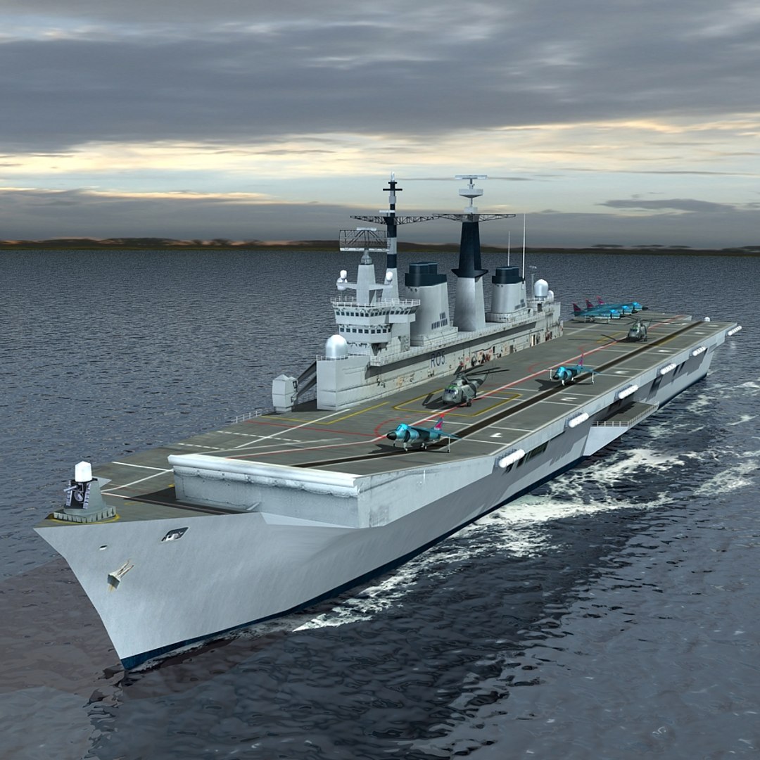 3d Hms Invincible R05 Carrier