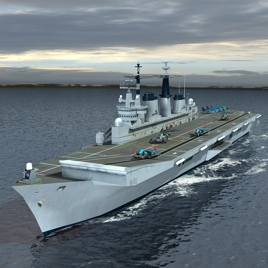 3d hms invincible r05 carrier