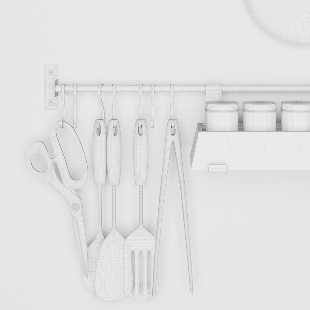3d Fashion Decor Kitchen Model