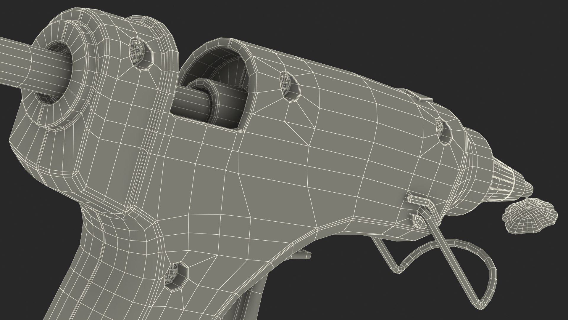 3D Ccbetter Hot Glue Gun - TurboSquid 1650703