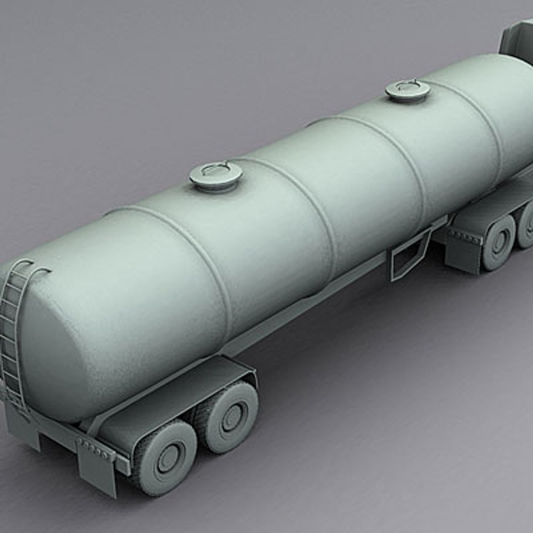 maya semi trailer truck cistern