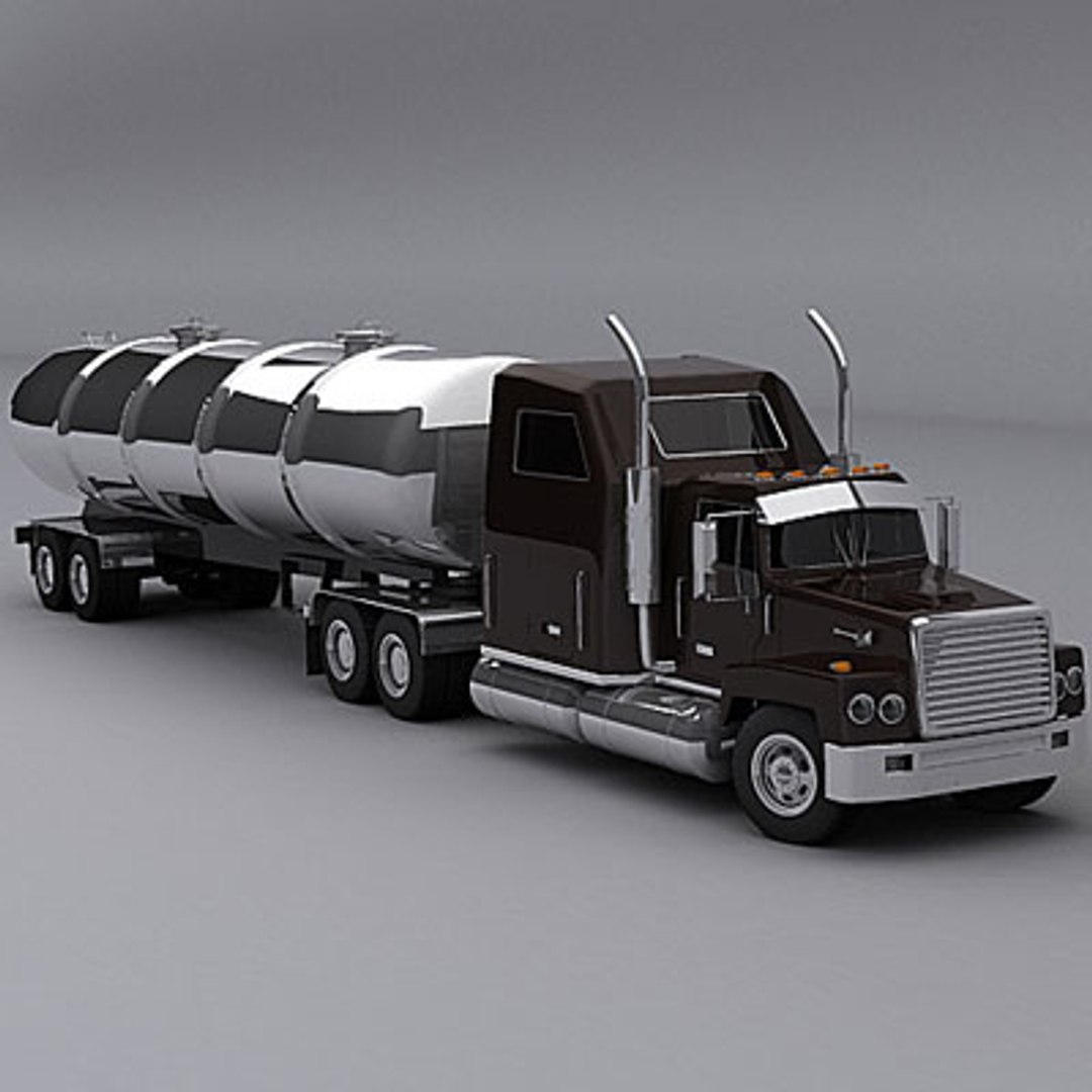 maya semi trailer truck cistern