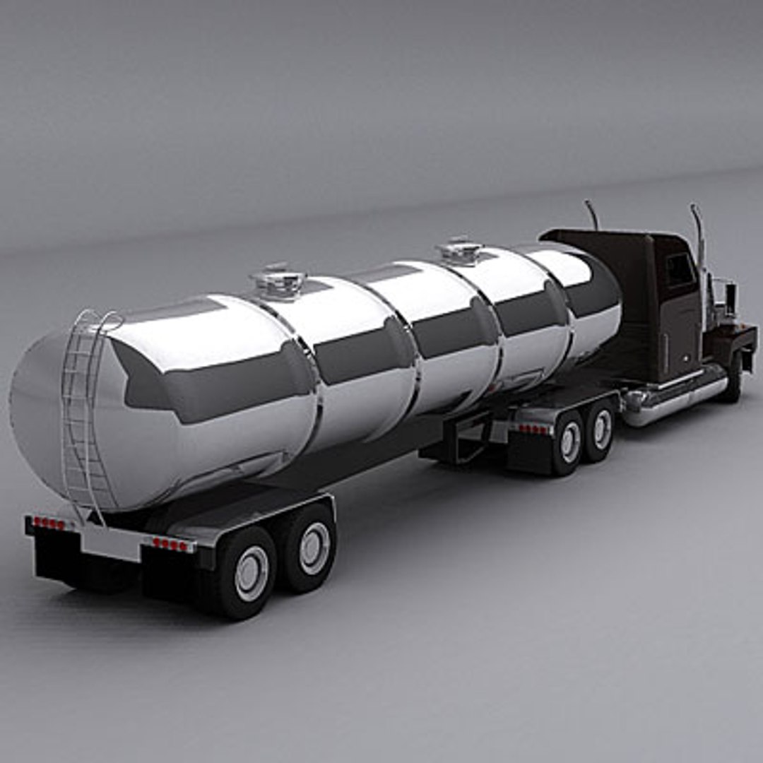 maya semi trailer truck cistern