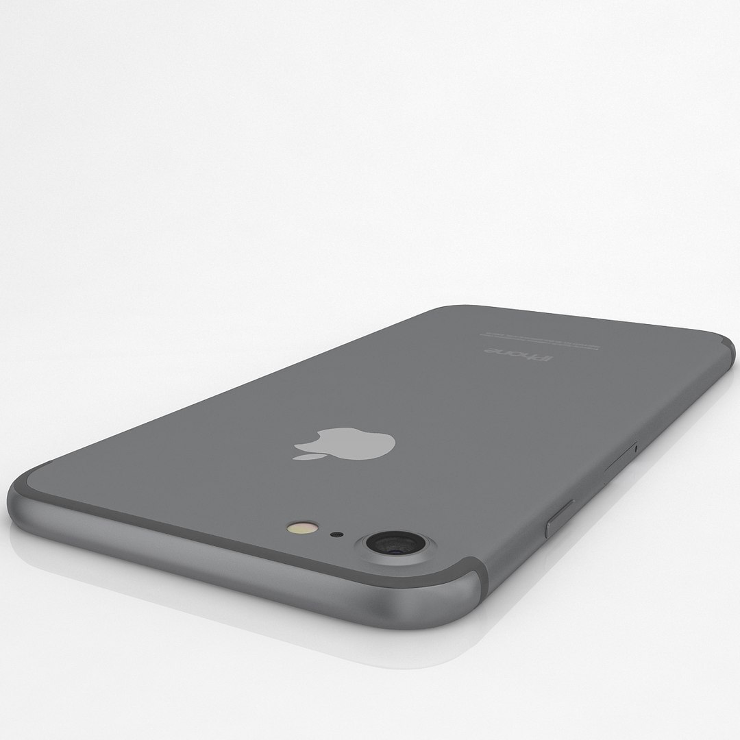 7 Apple Phone 3d Model