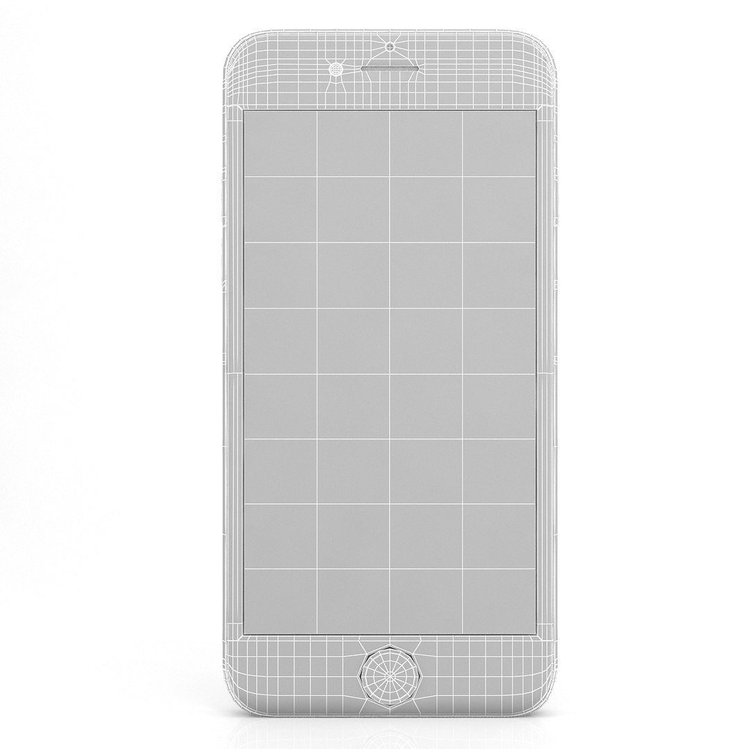 7 Apple Phone 3d Model