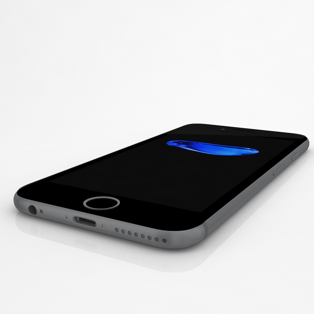 7 Apple Phone 3d Model