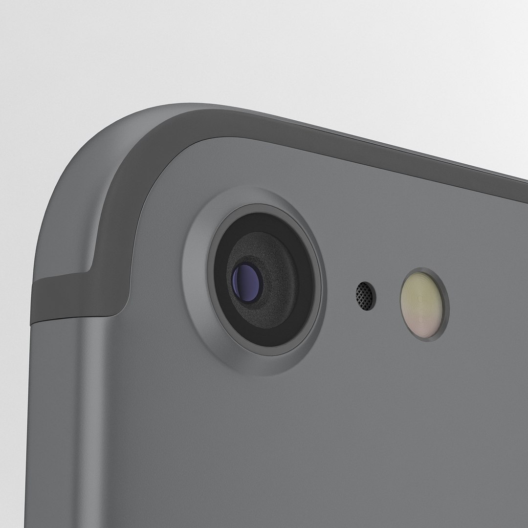 7 Apple Phone 3d Model