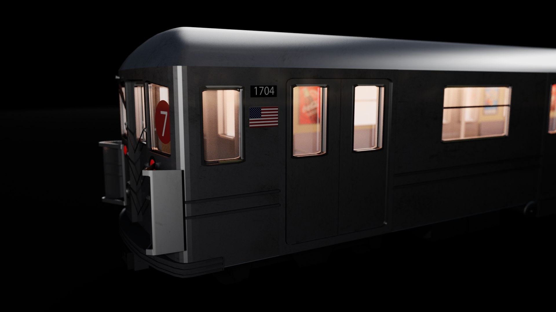 3D Model Subway New York - TurboSquid 1529808