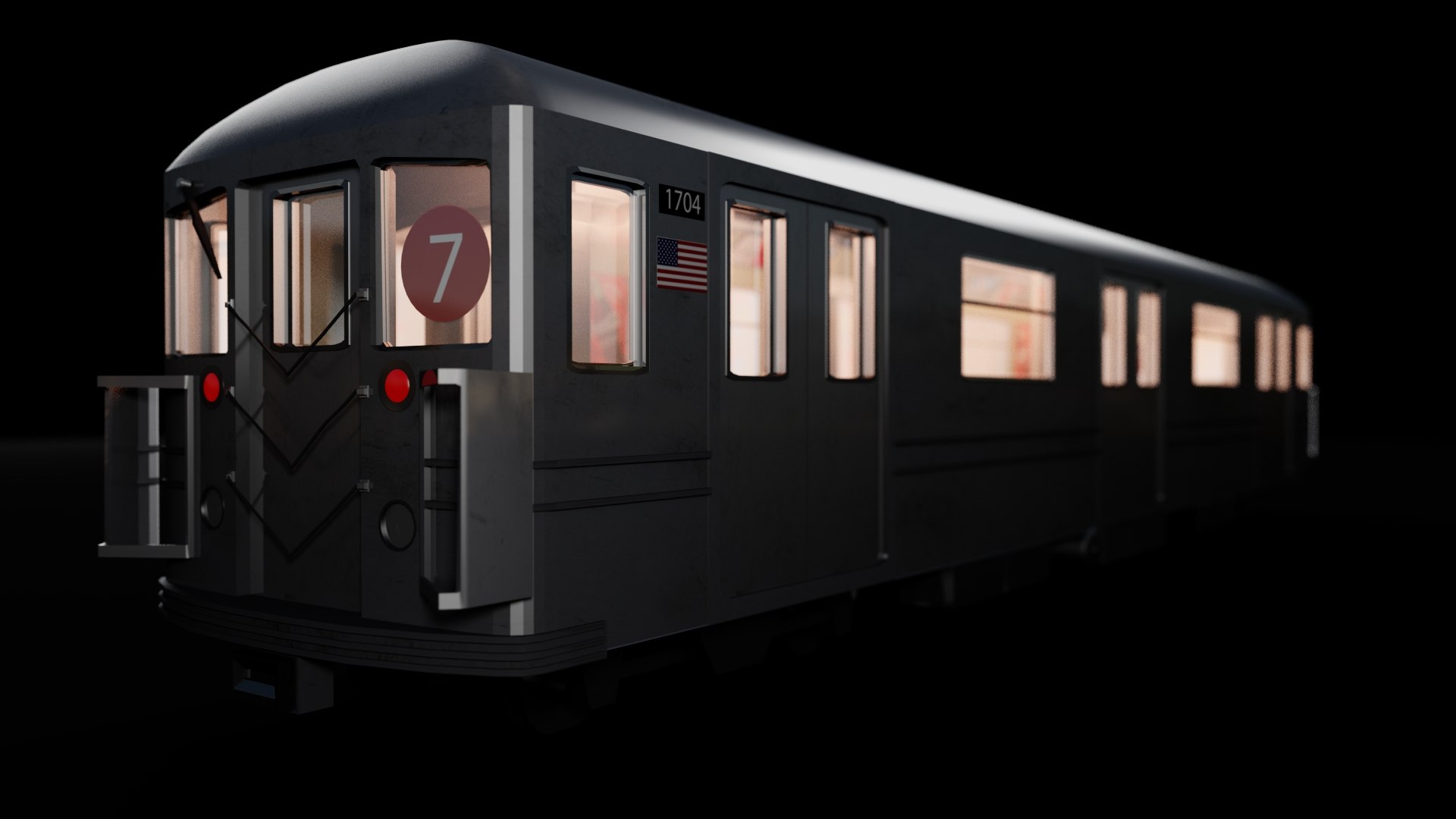 3D Model Subway New York - TurboSquid 1529808