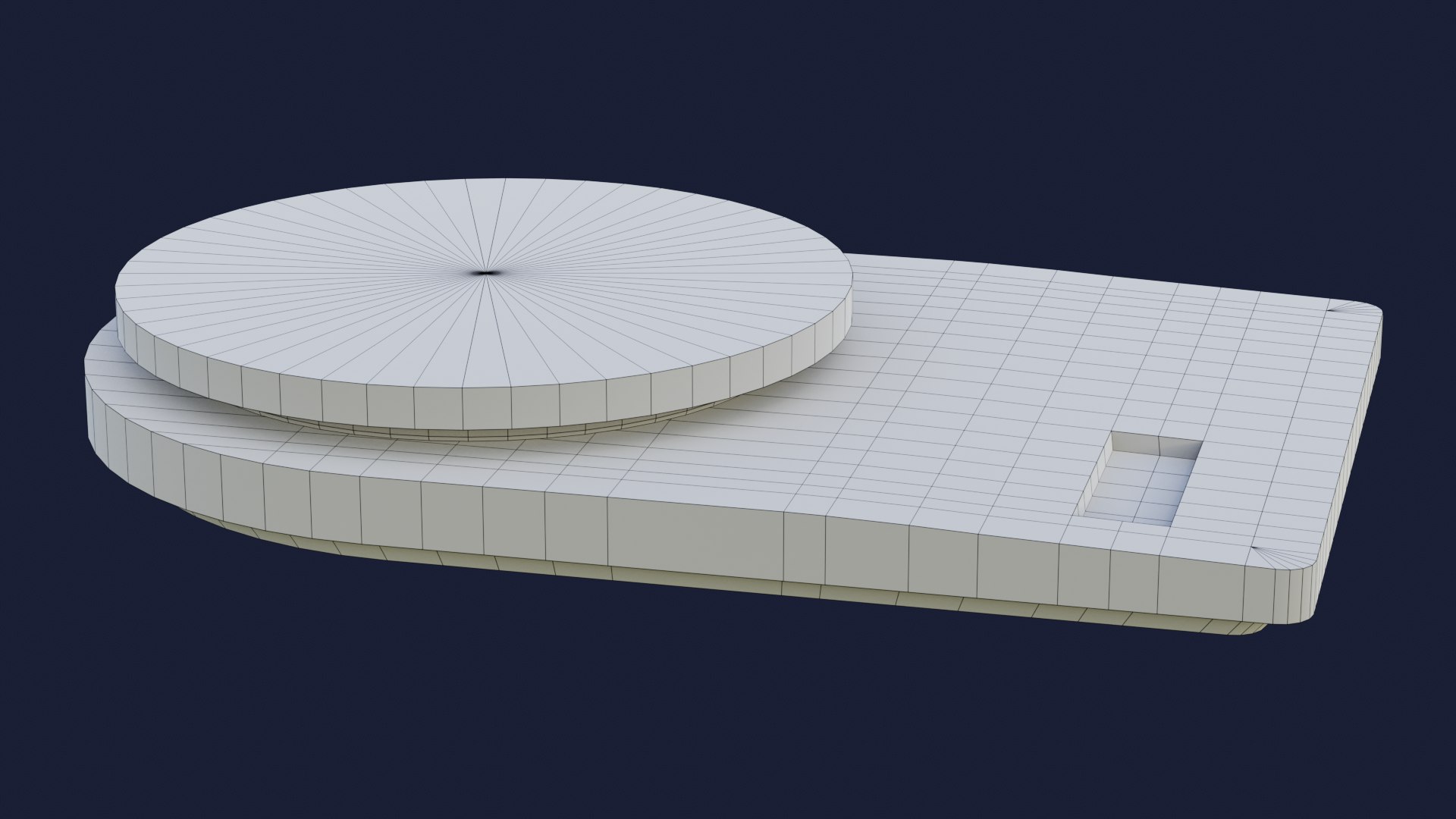 Electronic Kitchen Scale PBR 3D Model - TurboSquid 2052433