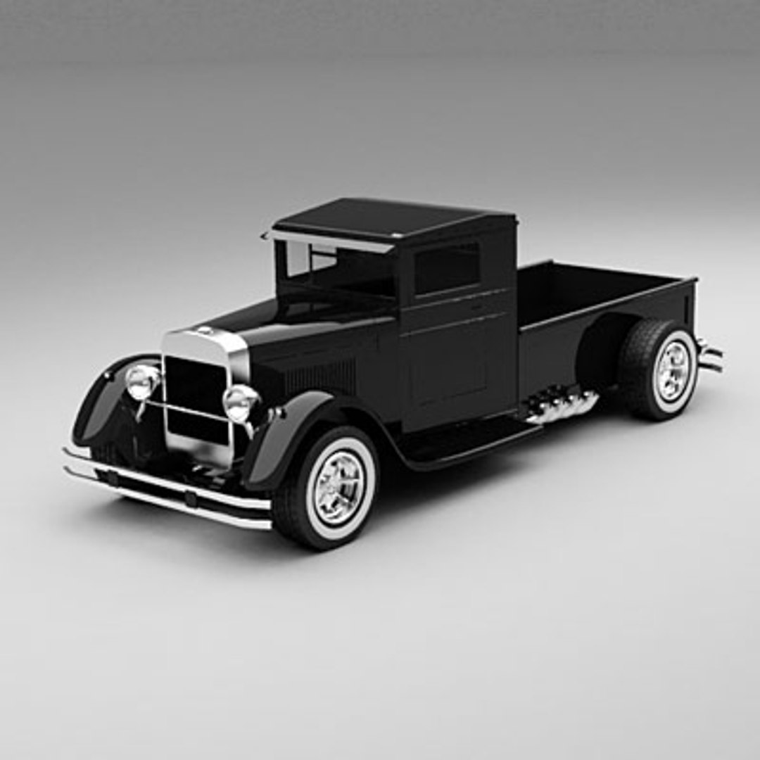 Hot Rod 3d Model