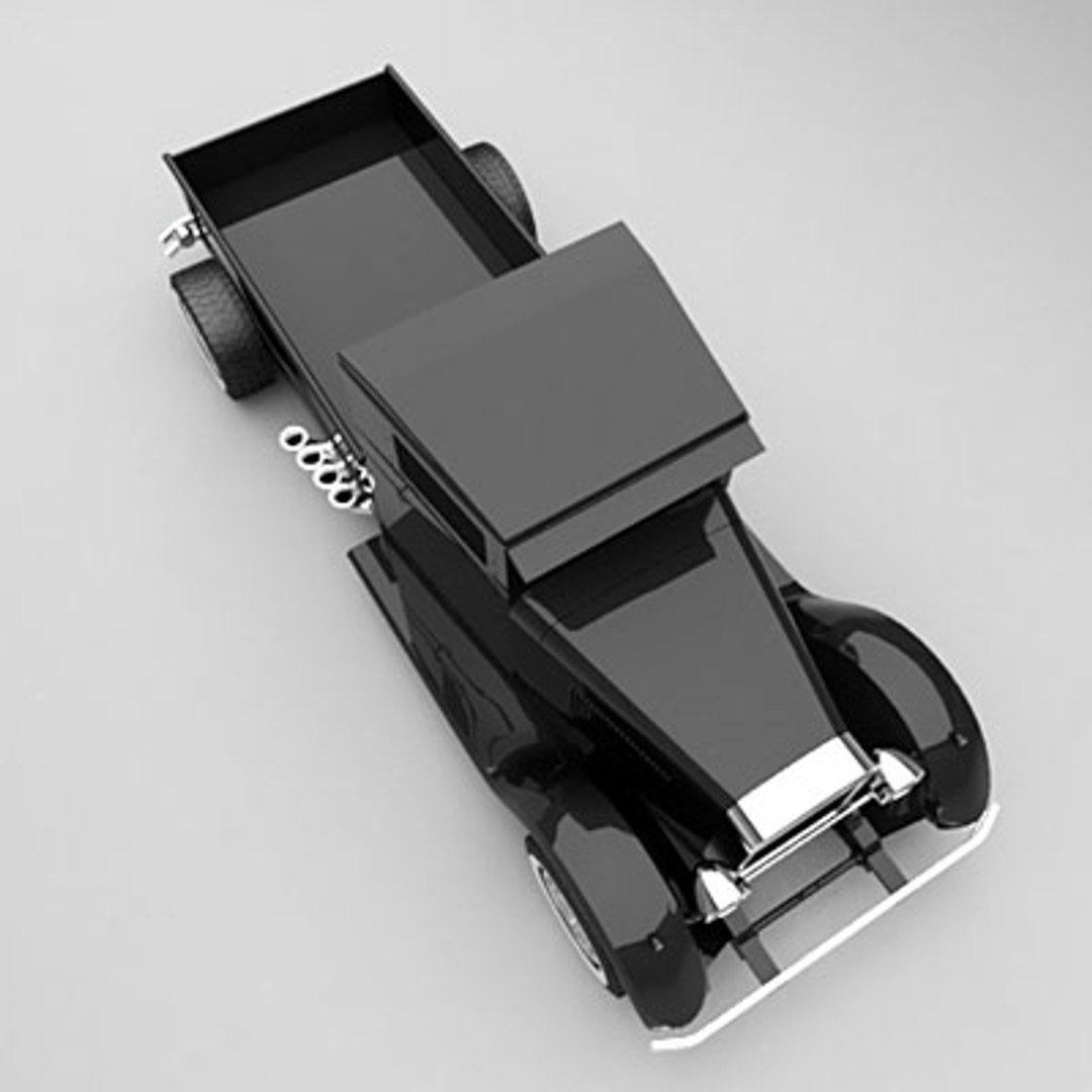 Hot Rod 3d Model
