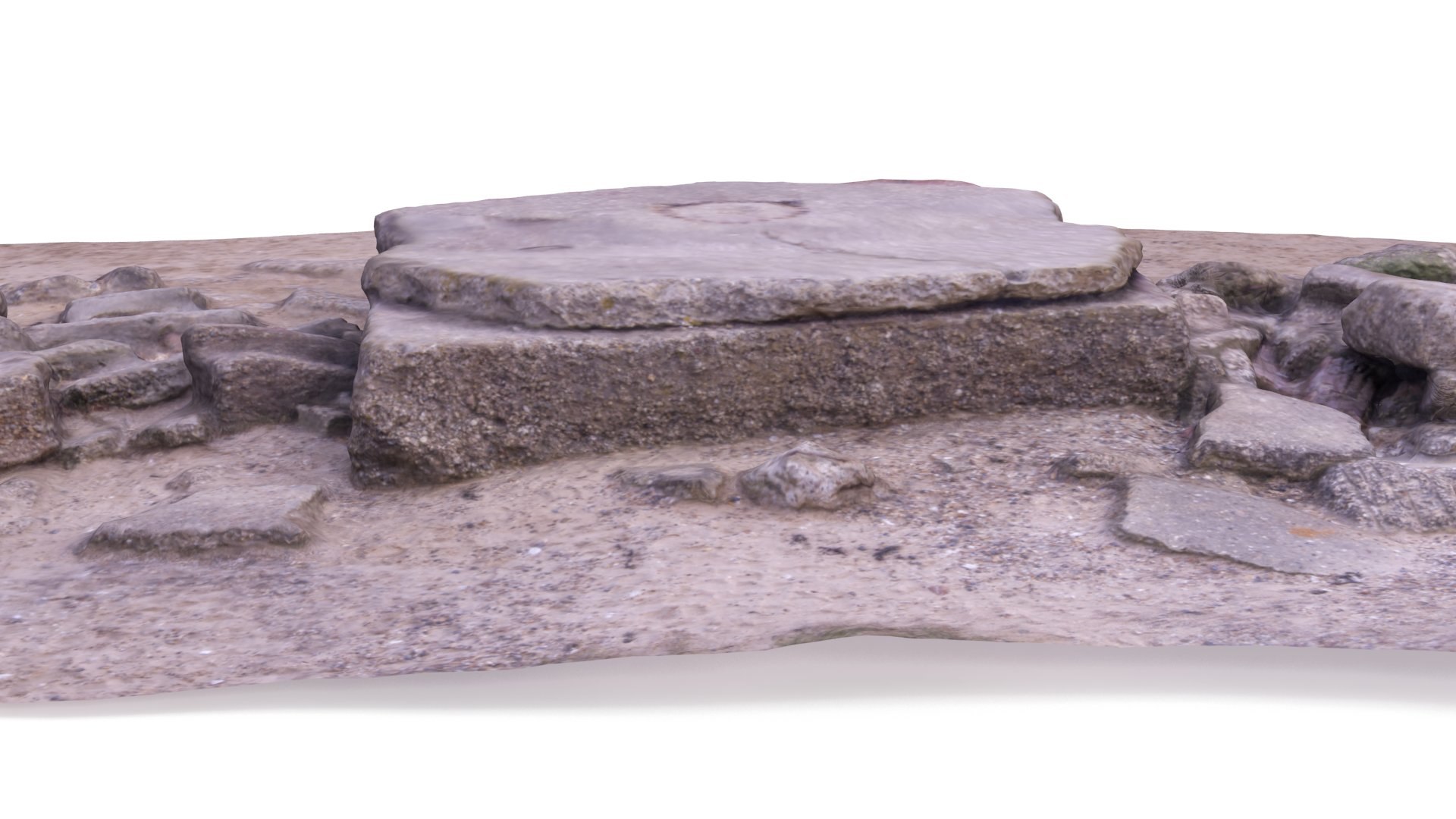 Casemate Destroyed Gun 3D - TurboSquid 1172129