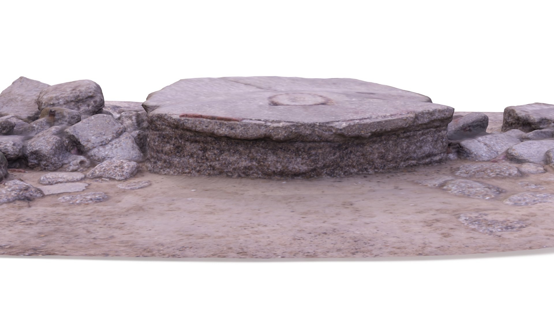 Casemate Destroyed Gun 3D - TurboSquid 1172129