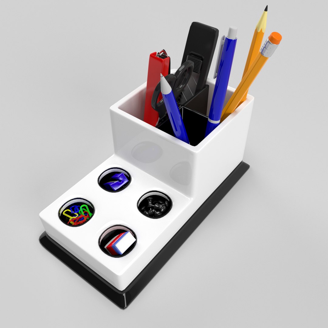 Desktop Organizer 3D - TurboSquid 1186975