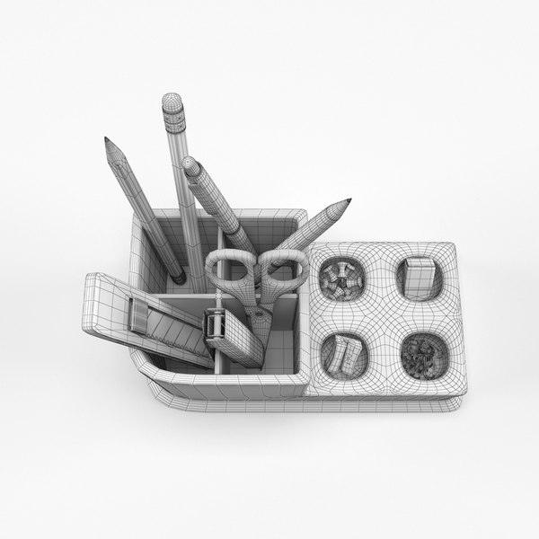 Desktop organizer 3D - TurboSquid 1186975