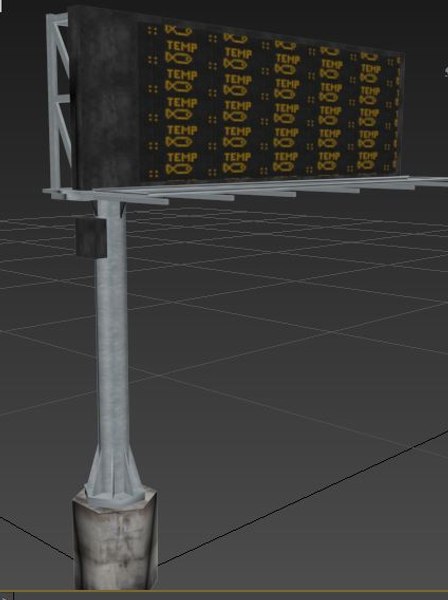 Sign 25 3D model - TurboSquid 1320557