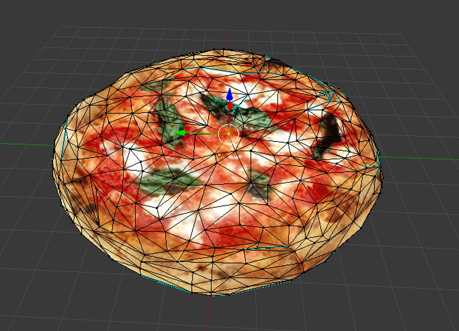 3D Scan Italian Pizza - TurboSquid 1240010