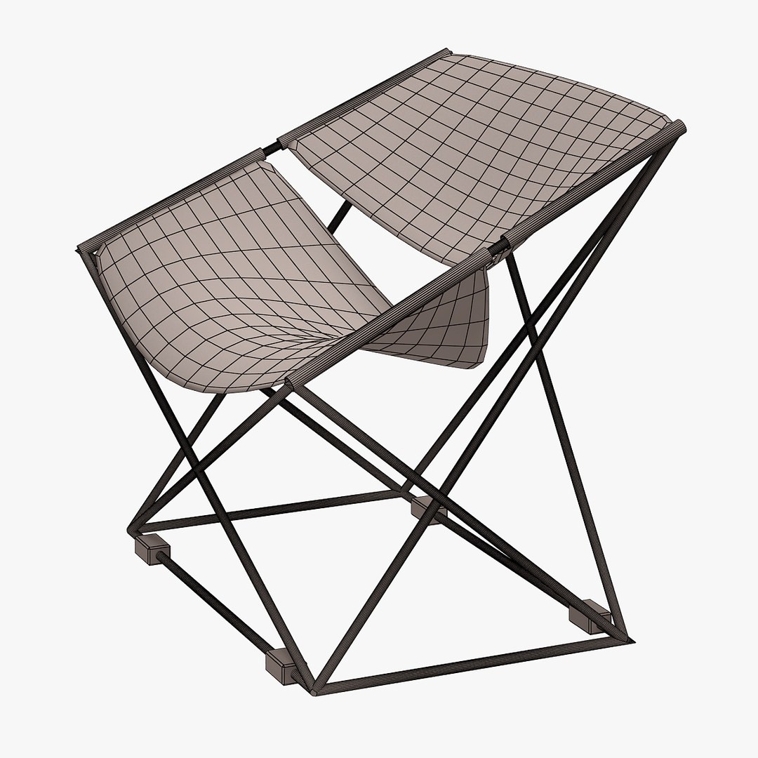 butterfly chair obj