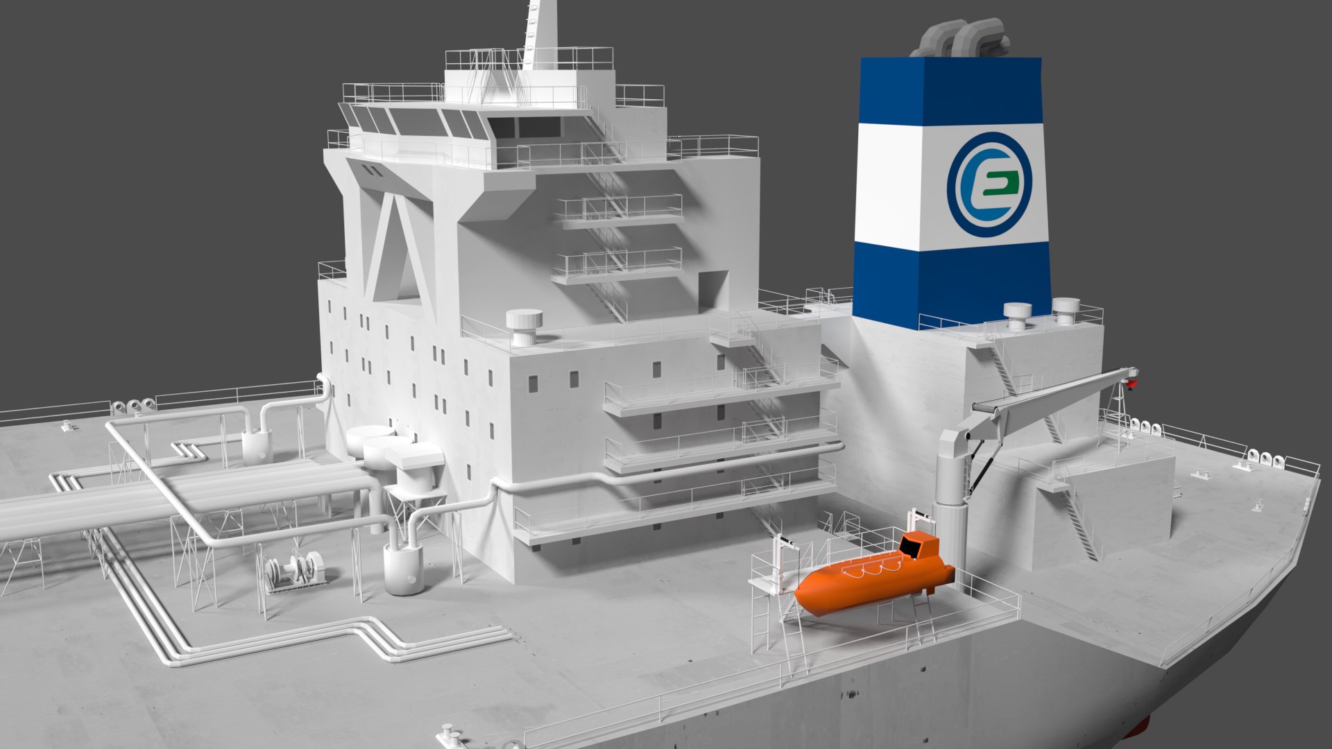 Ti Europe Tanker Ship 3D Model - TurboSquid 1468494