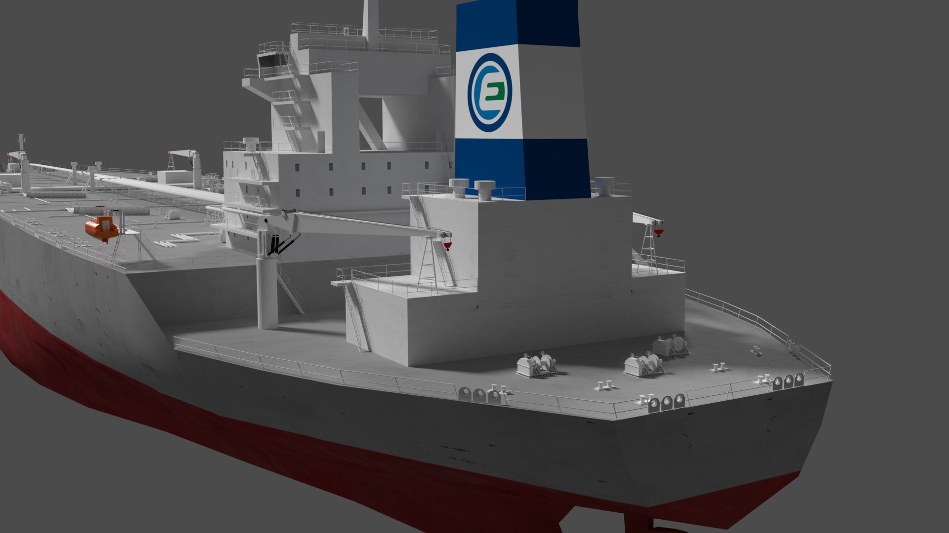 Ti Europe Tanker Ship 3D Model - TurboSquid 1468494