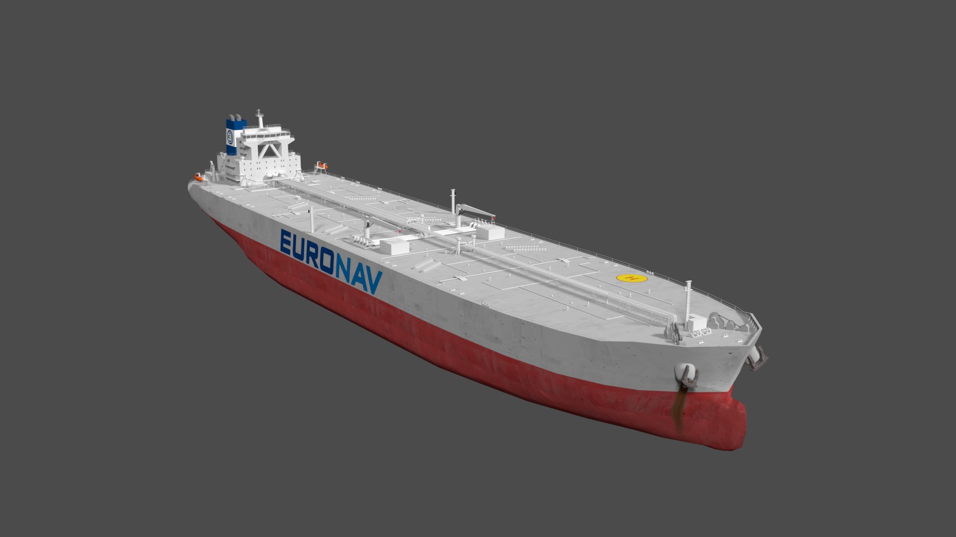 Ti Europe Tanker Ship 3D Model - TurboSquid 1468494