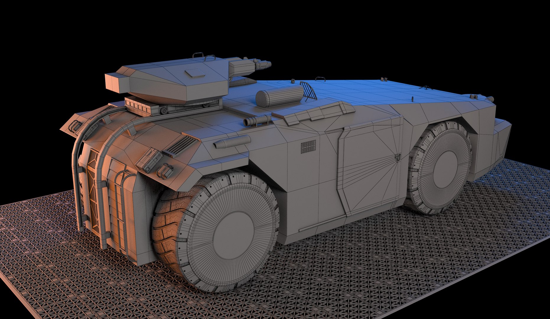 3D M577 Apc Model - TurboSquid 1659883