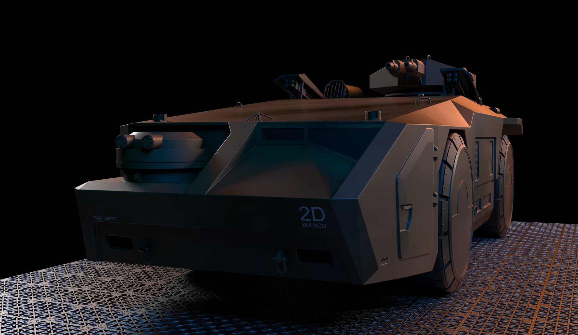 3D M577 Apc Model - TurboSquid 1659883