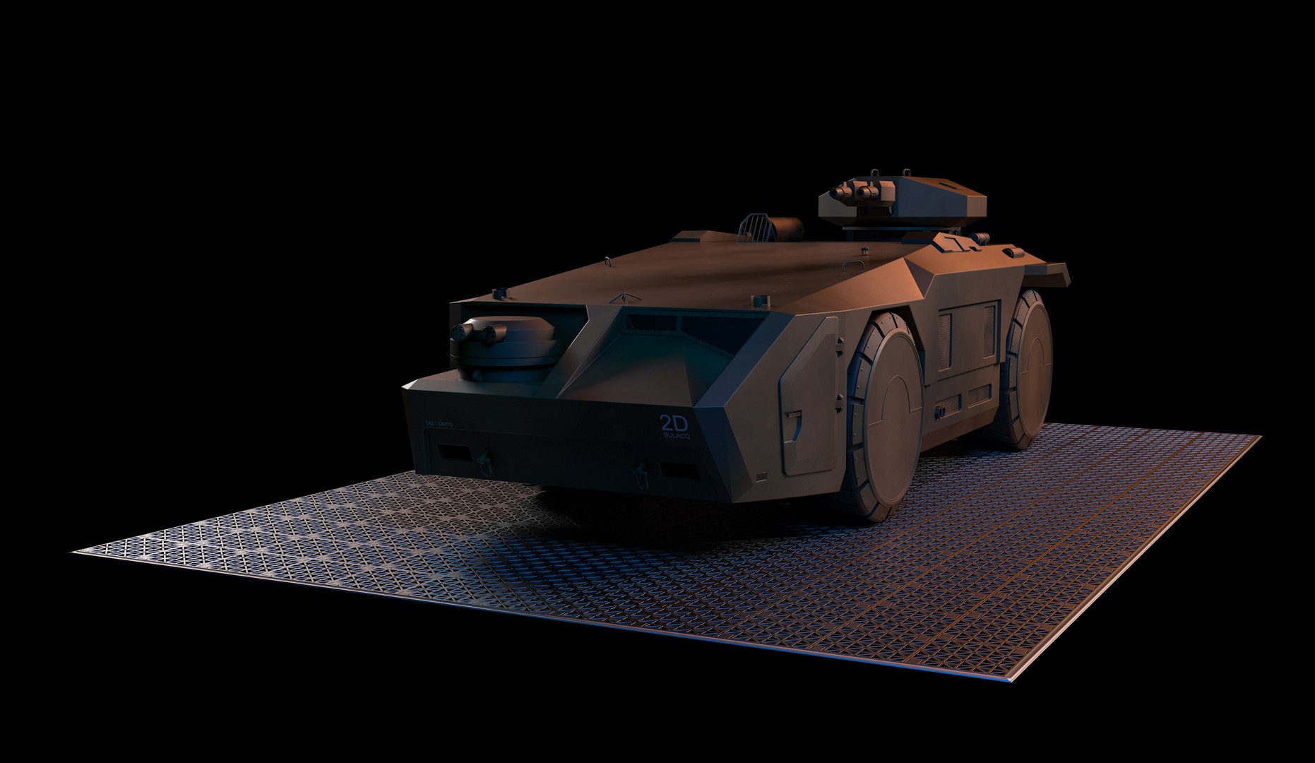 3D M577 Apc Model - TurboSquid 1659883