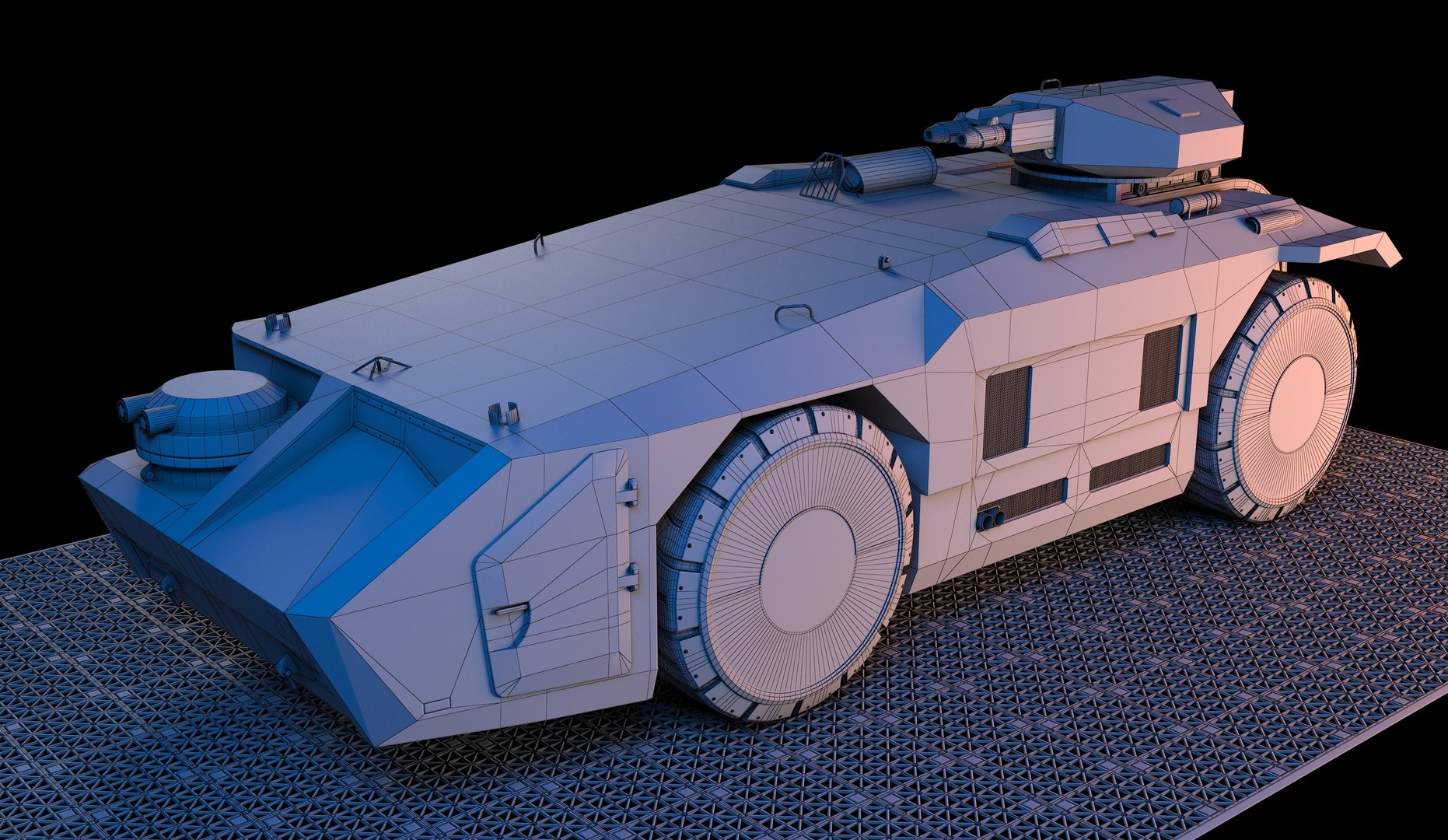 3D M577 Apc Model - TurboSquid 1659883