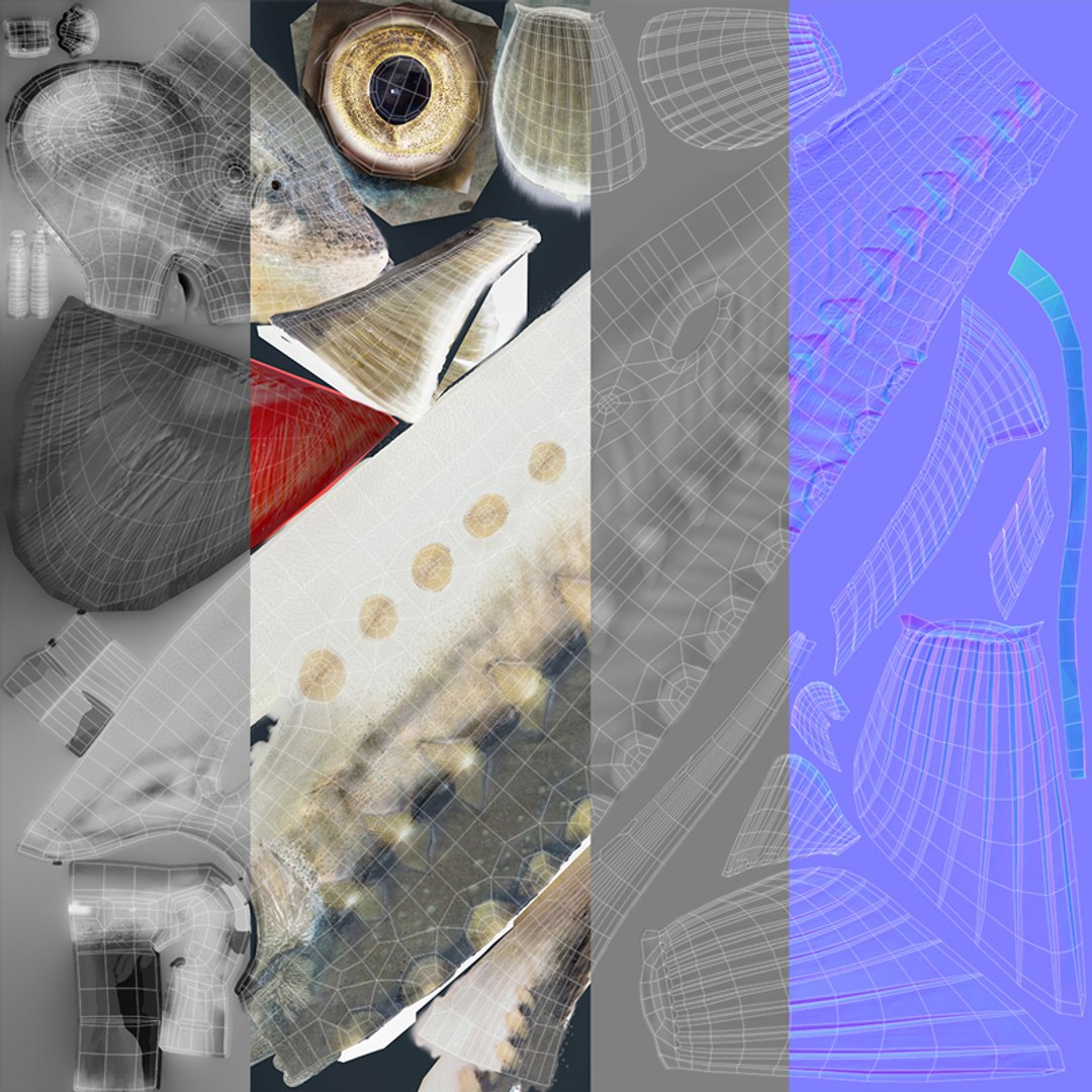 3D Sturgeon Fish Animation Model | 1145568 | TurboSquid