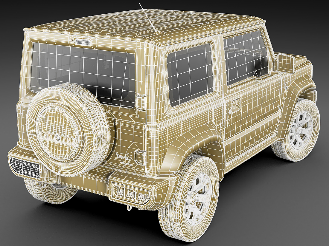 Suzuki jimny 2019 3D - TurboSquid 1327149