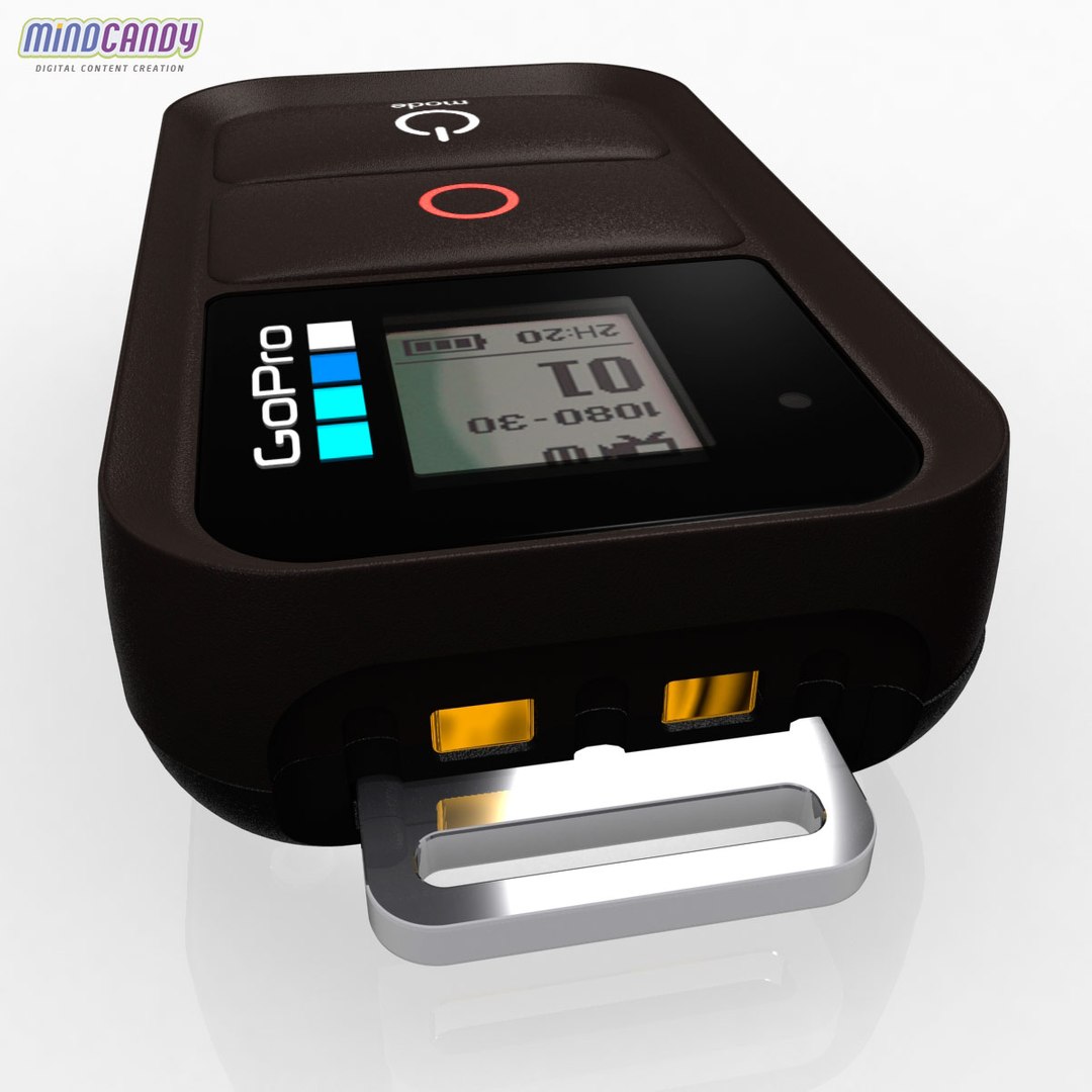 Gopro Wifi-remote 3d Model