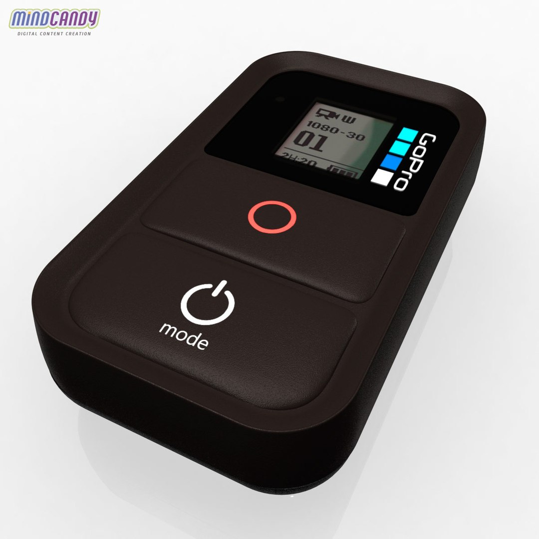 gopro wifi-remote 3d model